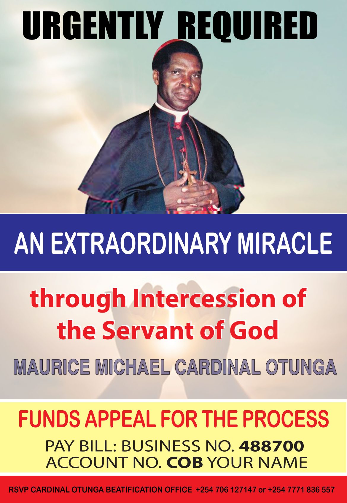 CARDINAL OTUNGA Servant of God