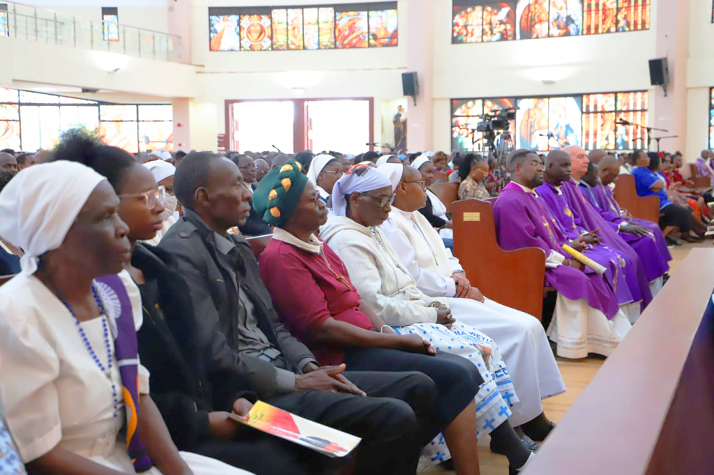 Many gathered at Queen of Apostles Parish Ruaraka to commemorate the ...